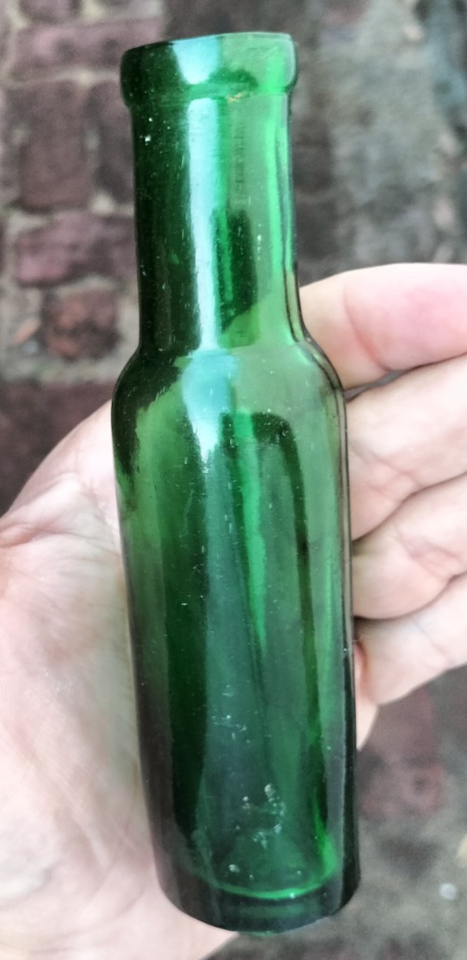 Antique Chutney Bottle 3 oz Green Corker Day Dawn dig Western Australia c 1900 | eBay Australia