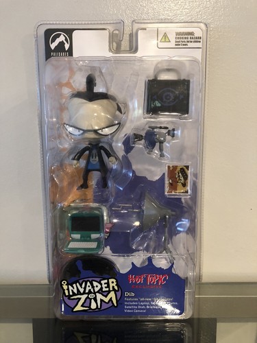 Invader Zim Dib Figure 2004 Unopened Hot Topic Exclusive | eBay