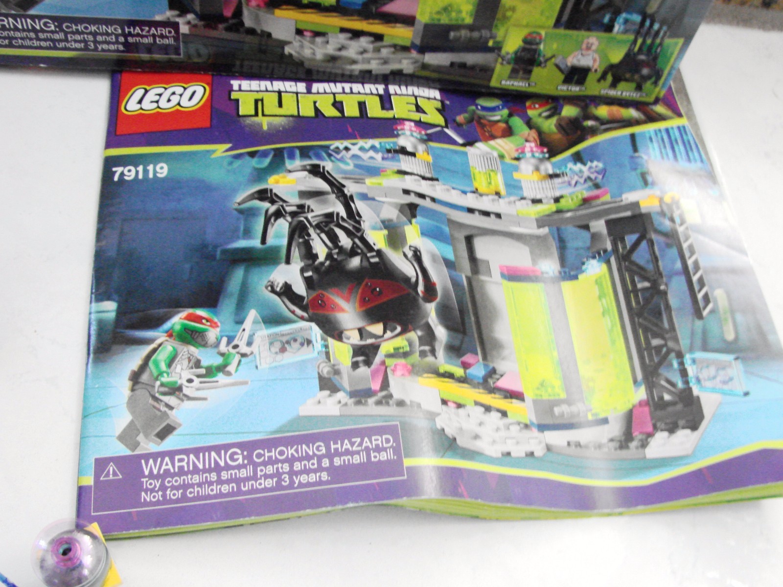 LEGO SET NINJA TURTLES 79119 MUTATION CHAMBER UNLEASHED SEALED ...