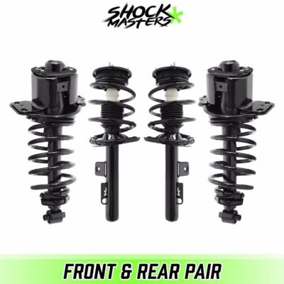 (4) Front Rear Complete Strut Springs 2005-2007 Ford Five Hundred FWD ...