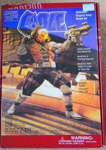 Horizon Marvel Comics Cable Highly Detailed Vinyl Model Kit 1/6 Scale ...