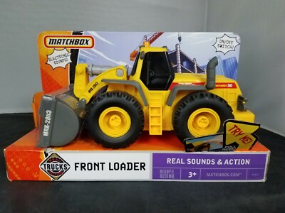 MATCHBOX FRONT LOADER - SOUNDS & ACTION REAL TRUCK ACTION K9611 2006 ...