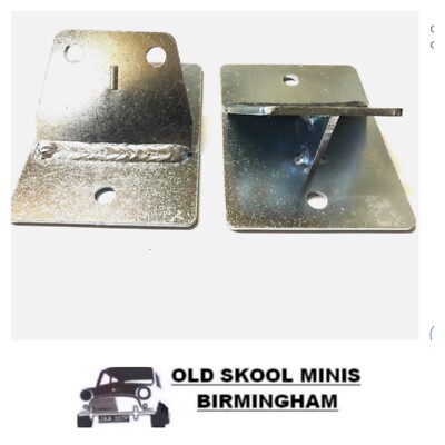 CLASSIC MINI SOLID STEEL FRONT SUBFRAME FLOOR MOUNTS PAIR AUSTIN MORRIS ...