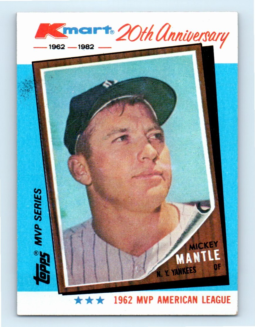 mickey mantle kmart For Sale - MAVIN
