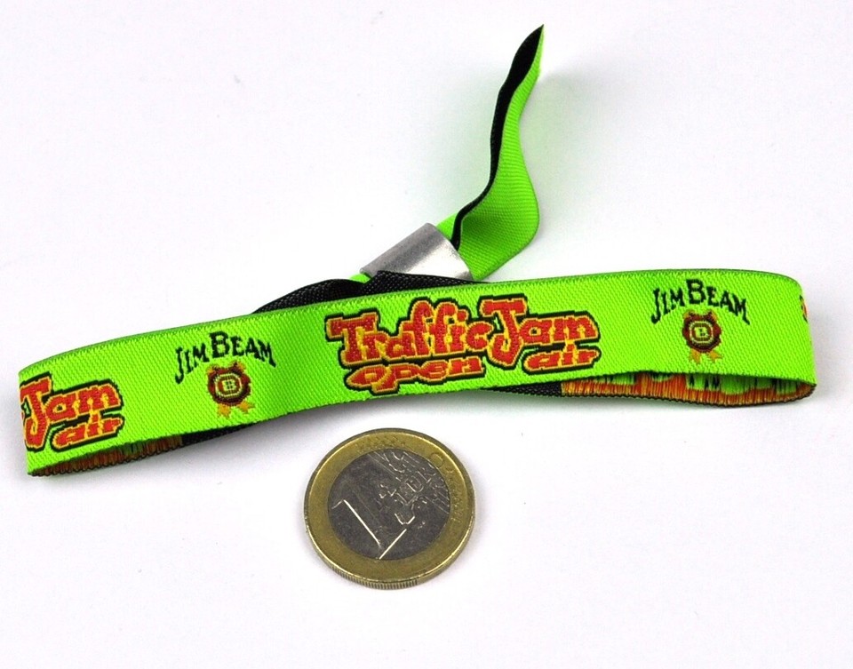 Pulsera Traffic Jam Open Air Festival Con Publicidad De Jim Beam | eBay