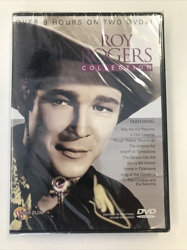 Roy Rogers Collection (DVD, 2007, 2-Disc Set) Over 9 Hrs New Sealed ...