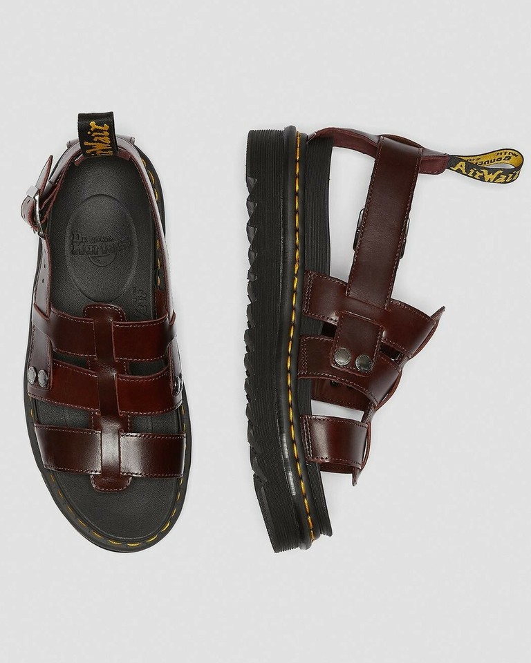 Dr. Martens Terry Leather Fishman Sandals UK 9 / EU 43 | eBay UK