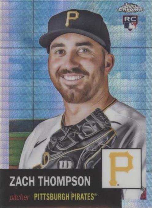 2022 Topps Chrome Platinum Anniversary - Zach Thompson #93 Prism ...