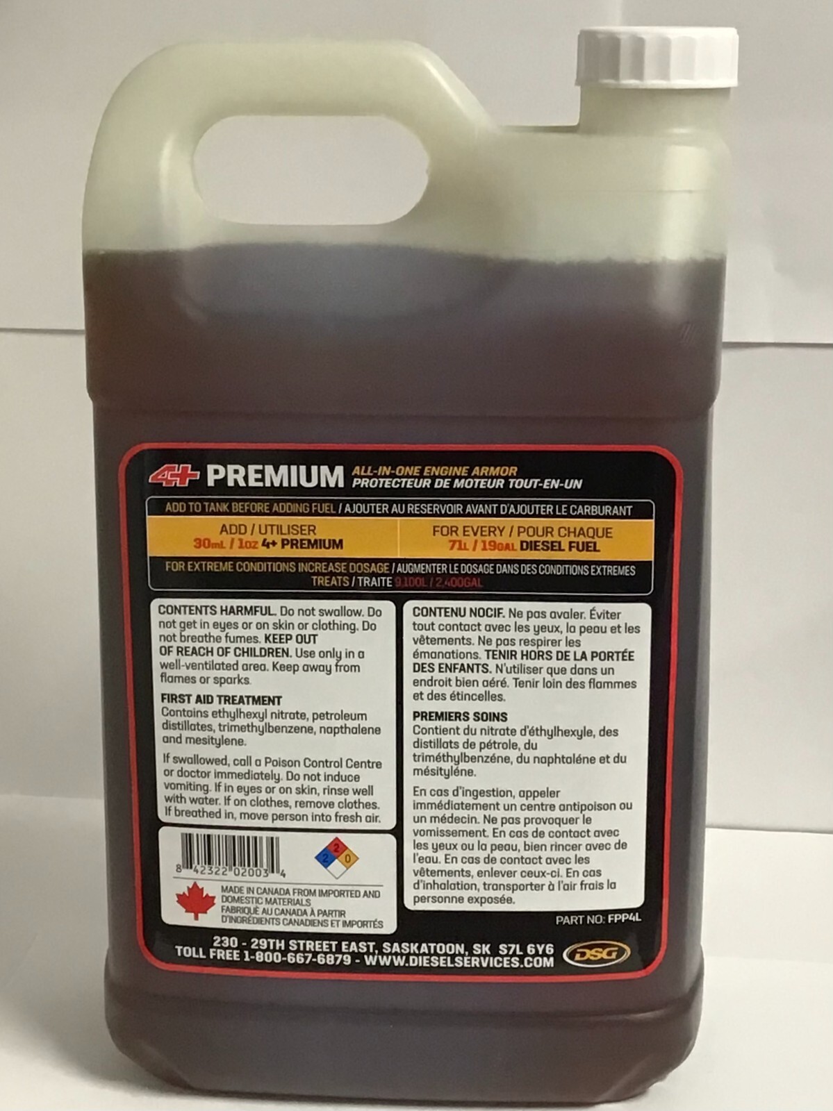 4+ Premium Fuel Additive - 1-Gallon | eBay
