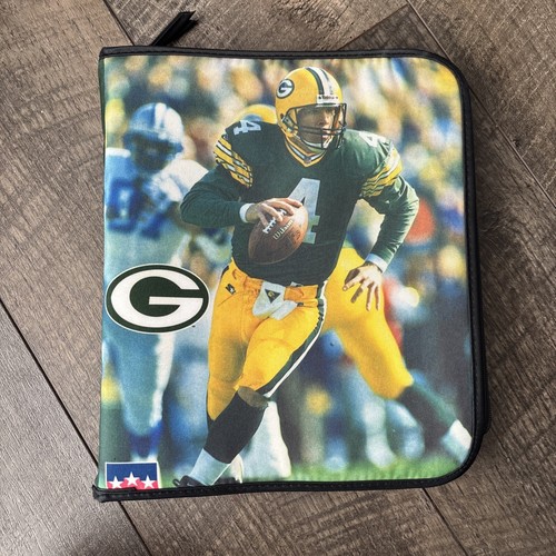 Vintage Starline NFL Green Bay Packers Brett Favre 3 Ring 2” Binder ...