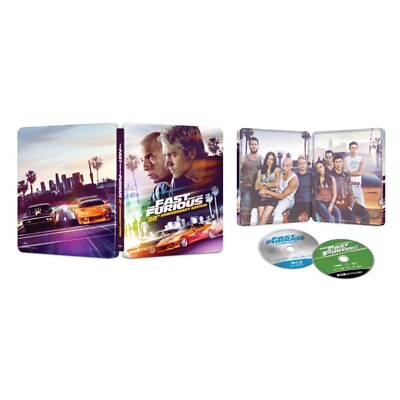 The Fast and the Furious (20th Anniversary Edition) (4K Ultra HD ...