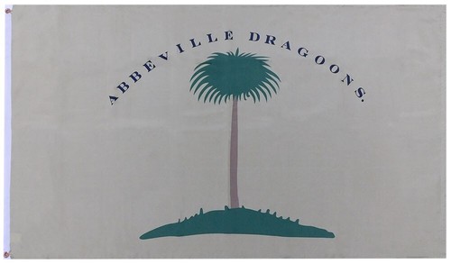 3x5 Abbeville Dragoons SC South Carolina 100D 3'x5' Woven Poly Nylon ...