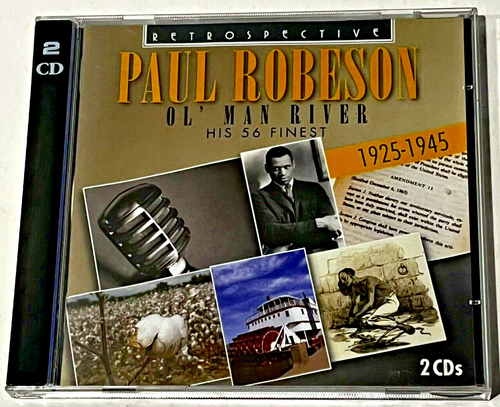 PAUL ROBESON OL’ MAN RIVER RETROSPECTIVE 2CD 2008 MCPS UK RTS4116 MINT ...