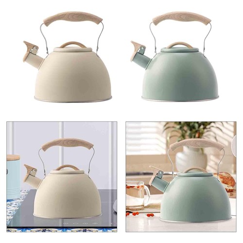 Stainless Steel Whistling Tea Kettle 3L Tea Pot for Dorm Household ...