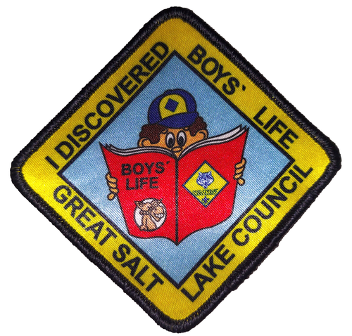 Boy Scouts BSA Great Salt Lake Council "I Discovered Boys' Life ...