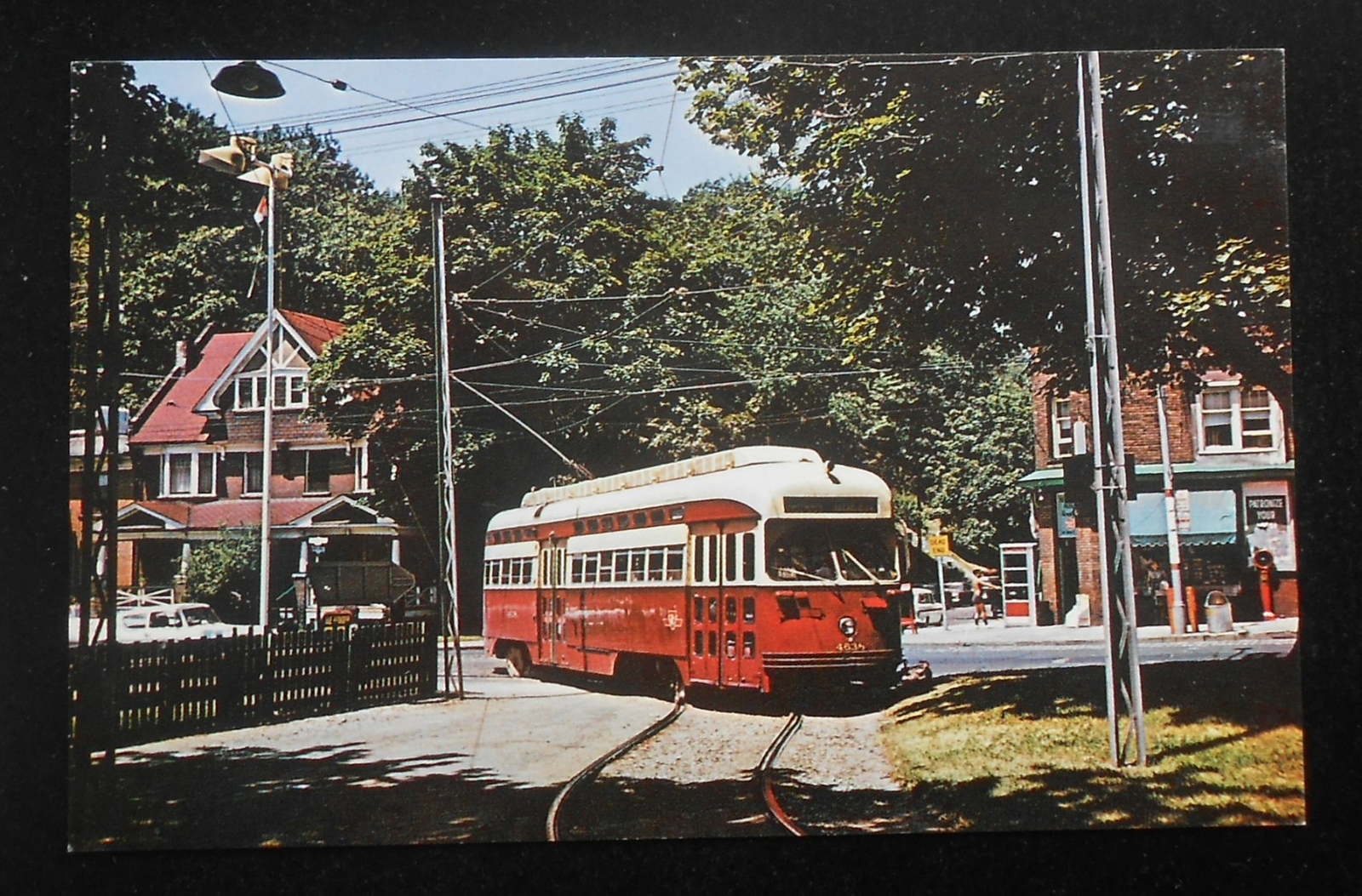 1980s 1966 View TTC PCC Trolley 4638 Neville Loop Toronto ON Canada Postcard | eBay