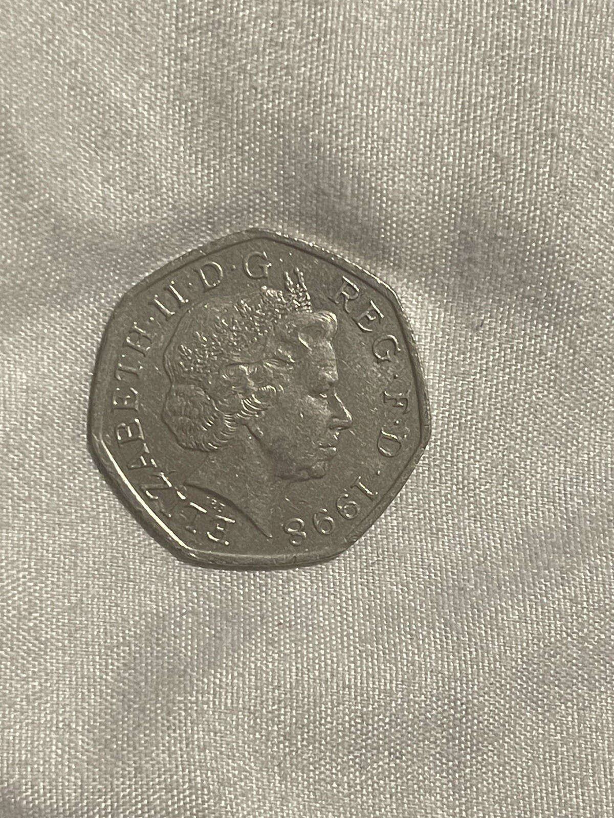 50p Pence 1998 EURO Stars 1973-1998 Coin,circulated VERY RARE | eBay