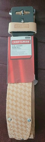 Craftsman 2" Heavy Duty Saddle Leather Work Tool Belt Rig NOS Sears 9 ...
