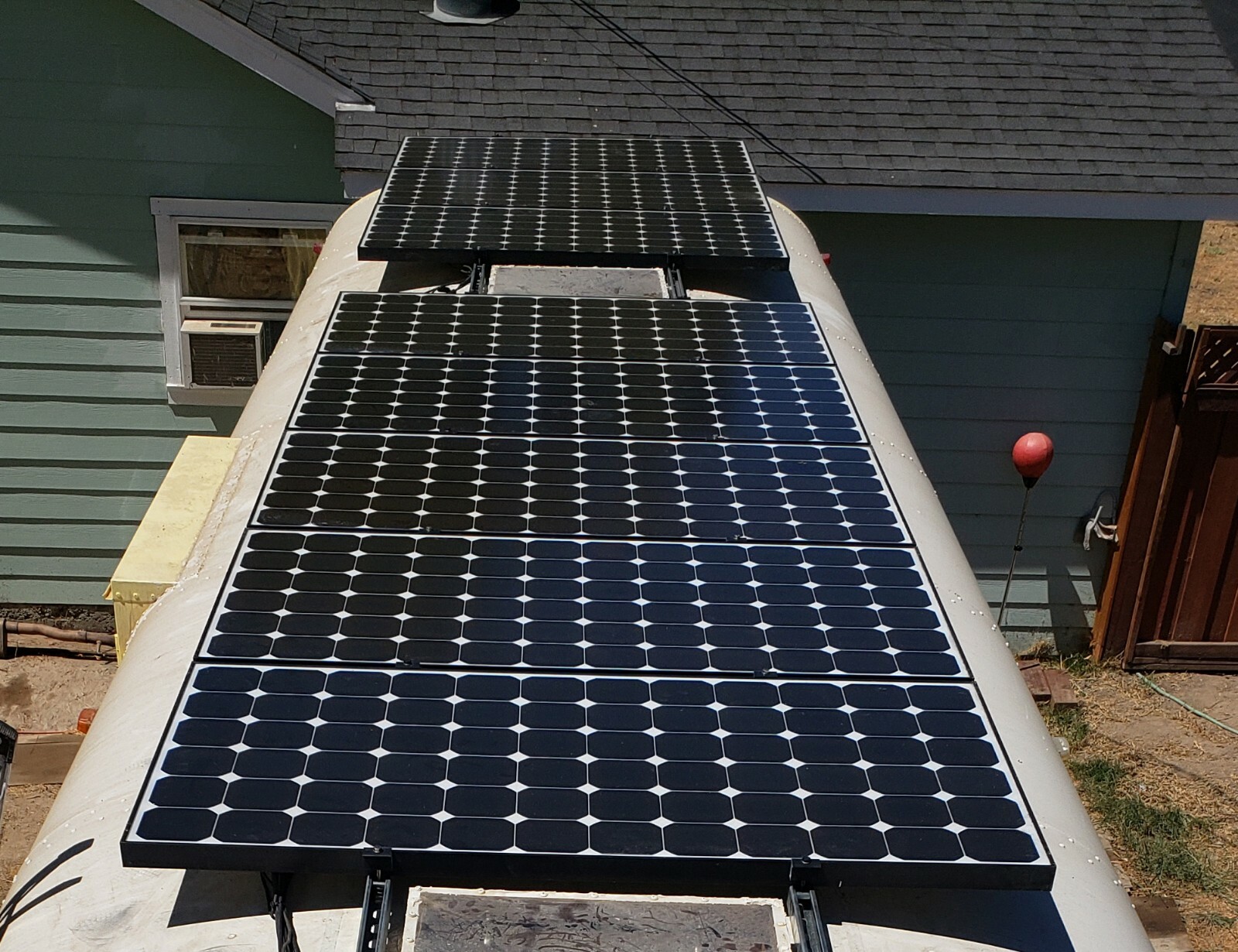 Used Solar Panels, 210W-230W Sunpower SPR-210-WHT-U FREE PICKUP or USA ...