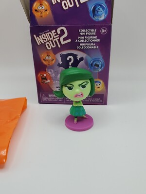 Inside Out 2 Movie Blind Mystery Pack "DISGUST " Mini Figure OPEN READ ...