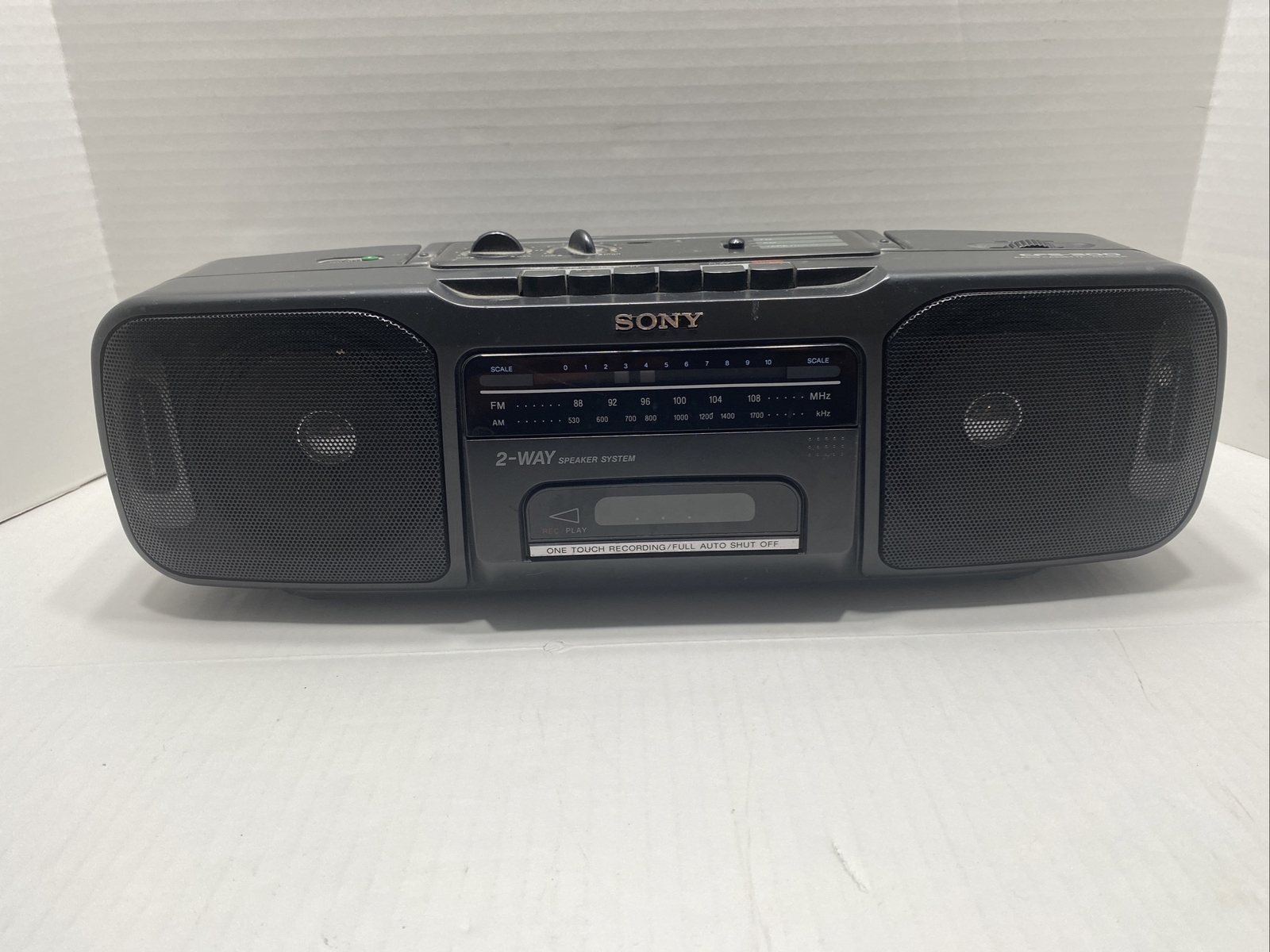 Sony Cfs-200 Am FM Radio Stereo Cassette Player Recorder Boombox for ...