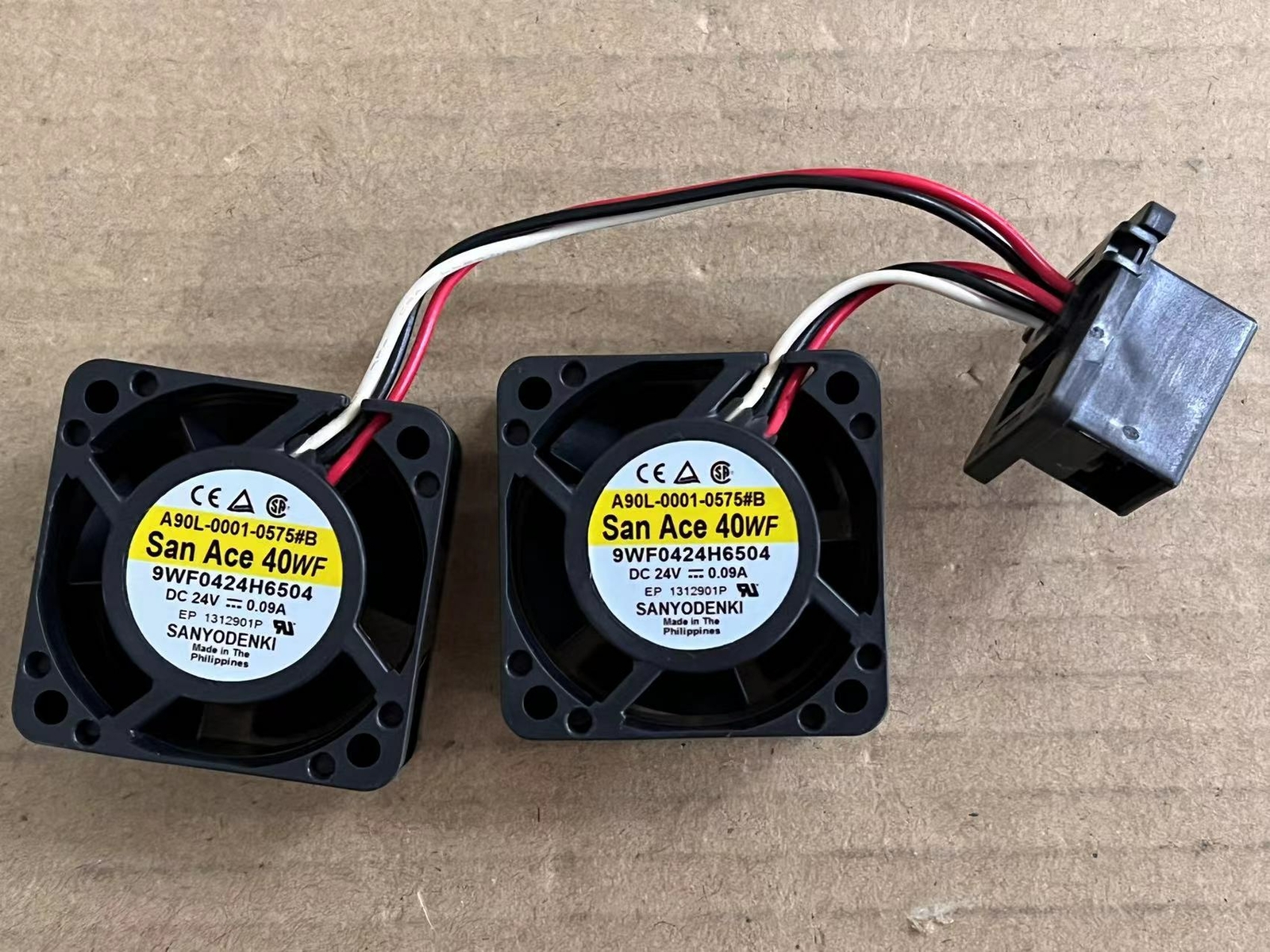 Sanyo A90L-0001-0575#B 9WF0424H6504 24V FANUC Fanuc Fan | eBay