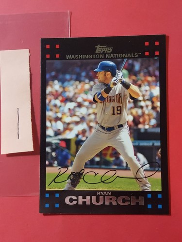 2007 Topps #469 Ryan Church, cd1 | eBay