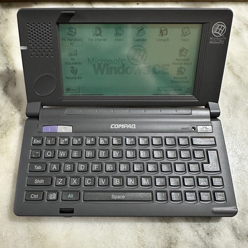 VINTAGE COMPAQ C140 WINDOWS CE 266550-001 No Cables Tested Working | eBay