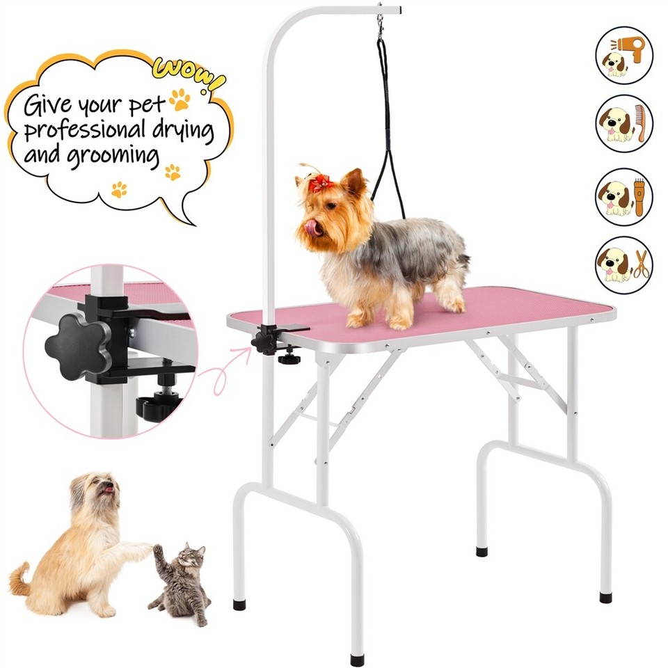 32"/36"/45" Pet Grooming Table-Foldable & Portable Dog Cat Beauty ...