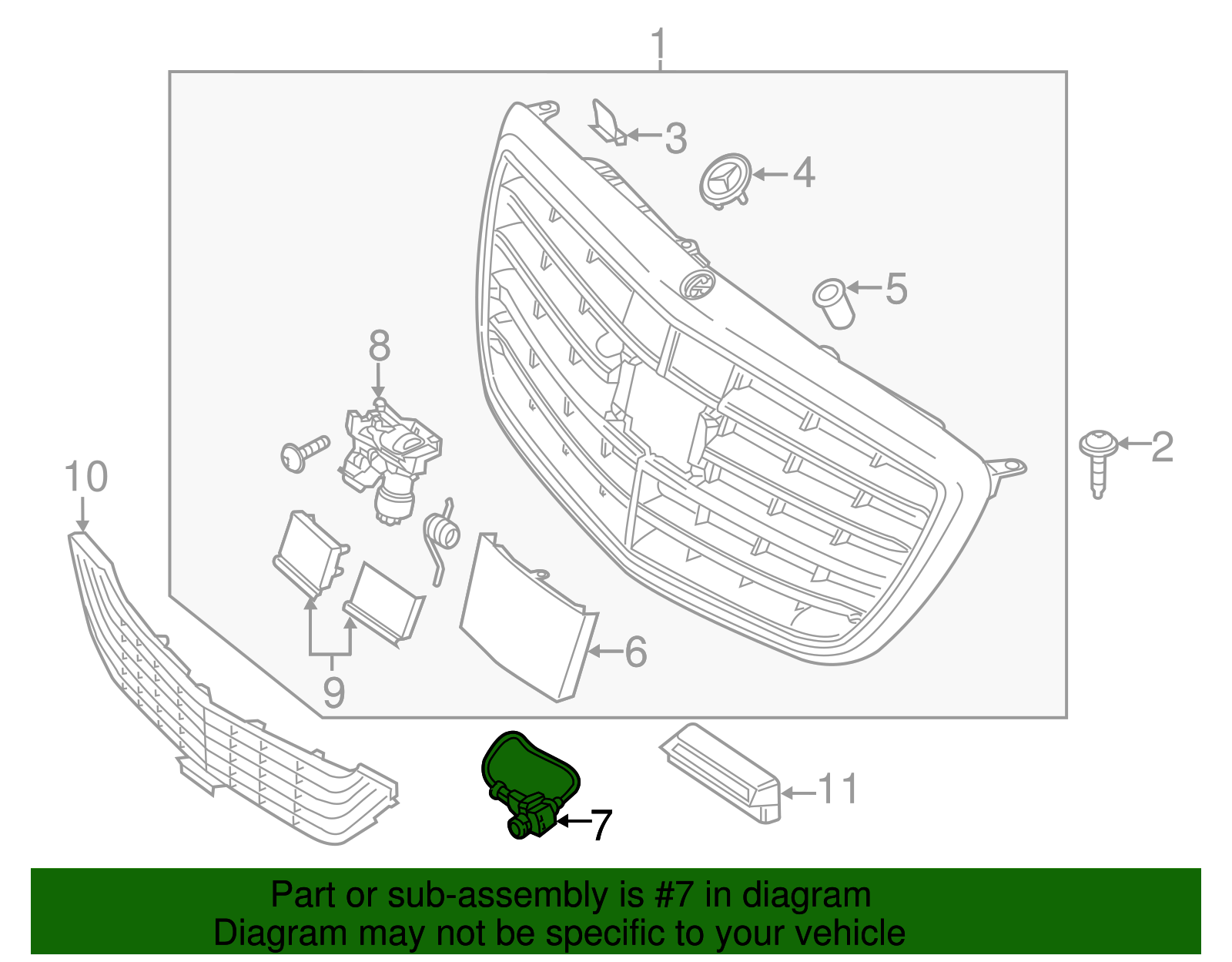Genuine+Mercedes-Benz+Rear+Camera+0009054002+OEM for sale online | eBay