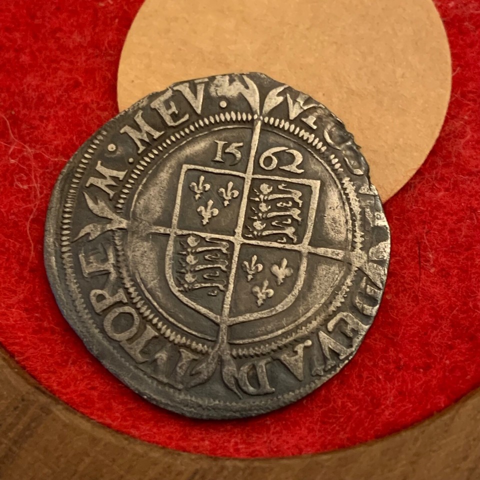 1562 Queen Elizabeth 1st sixpence silver hammered coin I | eBay