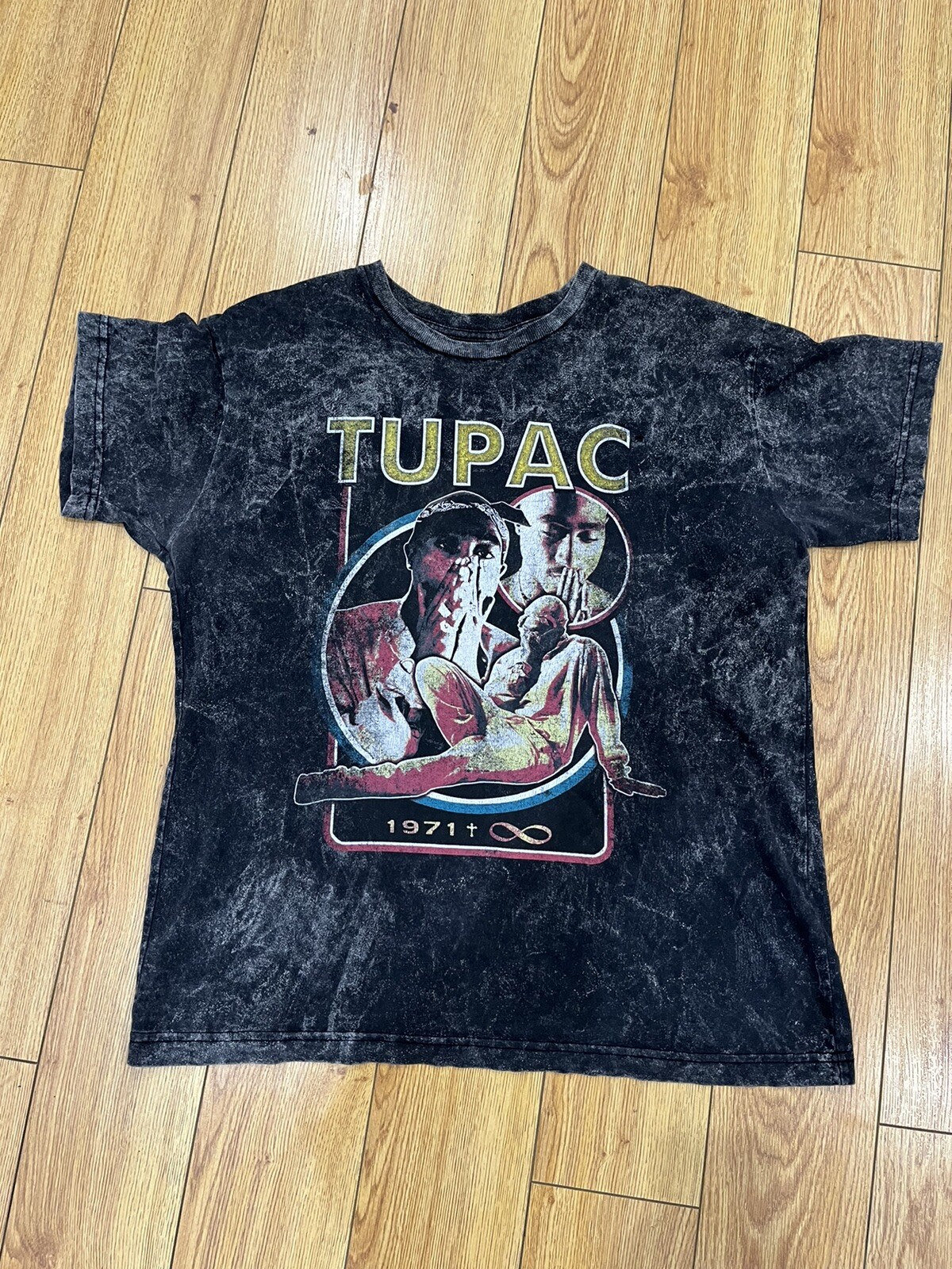 Tupac 2PAC vintage 1971 graphic tee - Gem