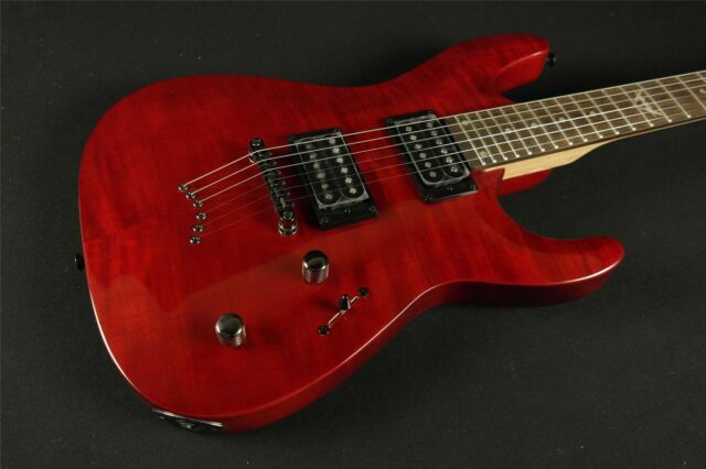 Dean Custom 350 Trans Red Electric Guitar C350 TRD for sale online | eBay