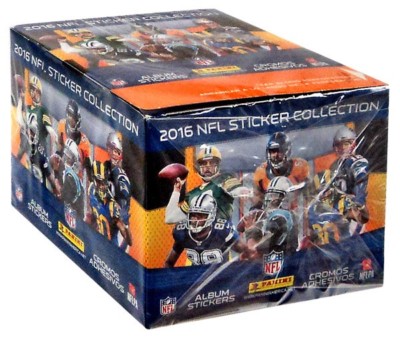 2016 NFL Sticker Collection NFL Sticker Collection 2016 Booster Box [50 ...