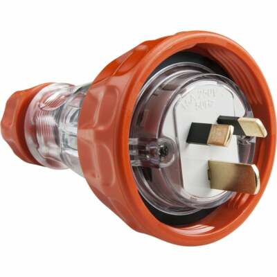 3 Pin Industrial Weatherproof PLUG 15A 15 amp IP66 | eBay Australia