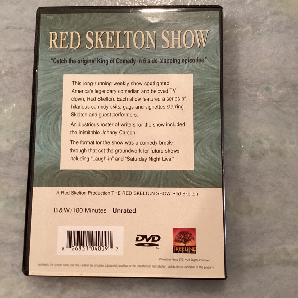 Red Skelton Show - DVD - Mel Blanc, Benny Rubin FREE SHIPPING Classic ...