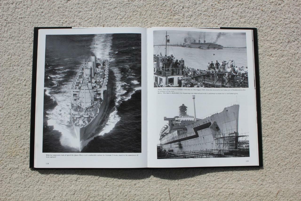 CUNARD WHITE STAR LINE RMS QUEEN MARY BOOK DAVID ELLERY BEST BOOK ON ...