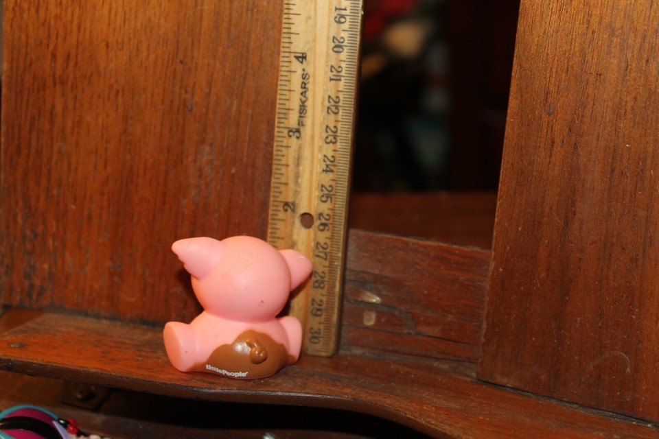 Fisher Price Little People Pig Piglet PVC Action Figure | eBay