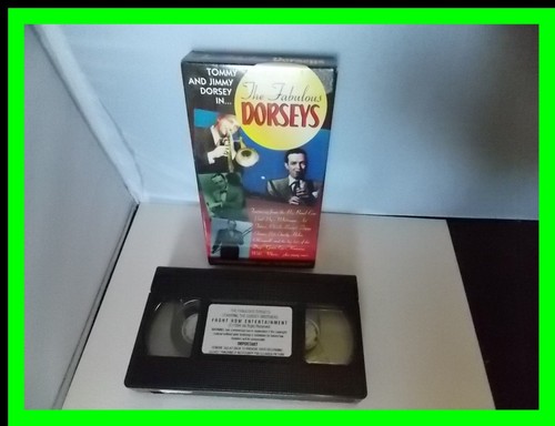 The Fabulous Dorseys 1993 VHS Front Row Entertainment 82554562234| eBay