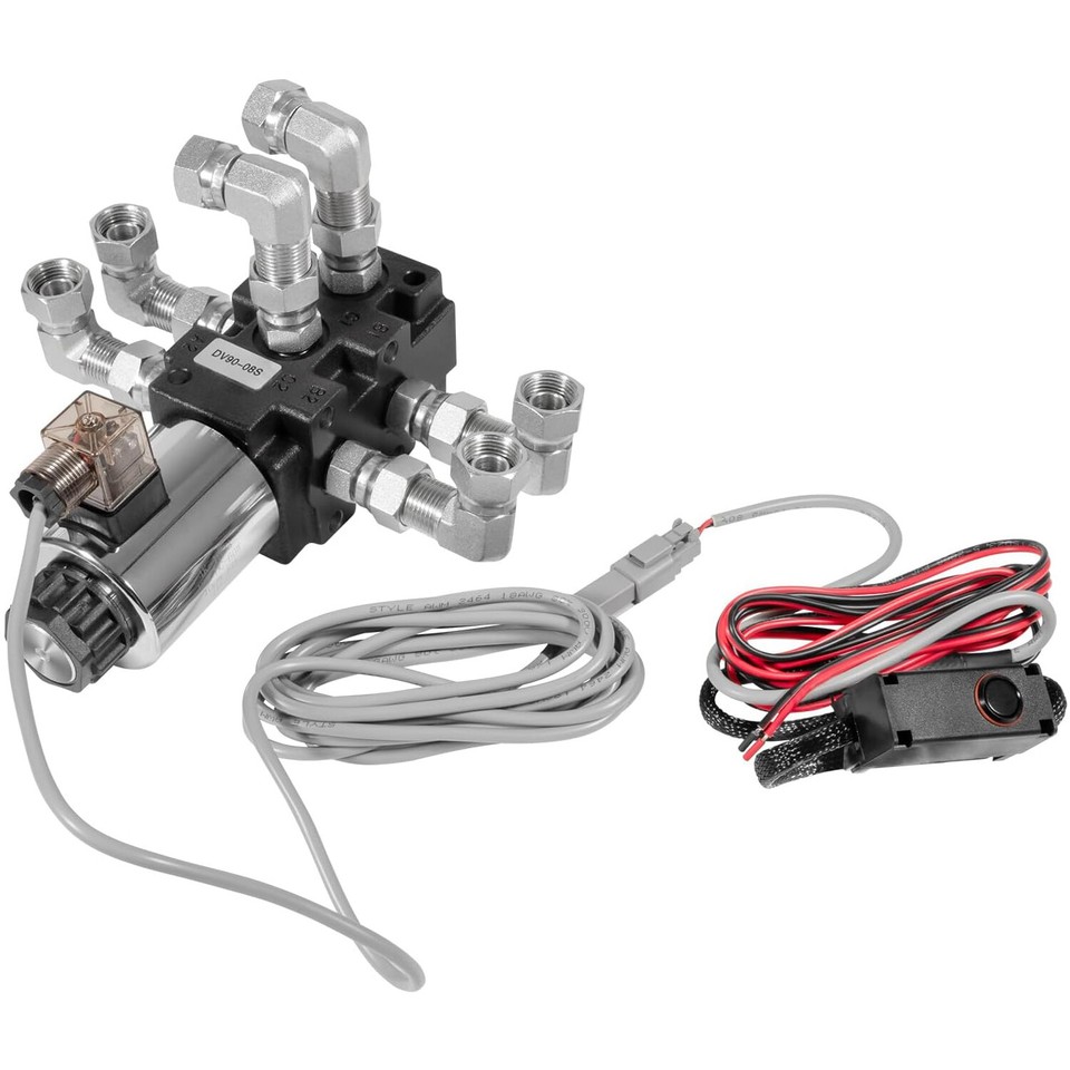 Hydraulic Multiplier Selector Diverter Solenoid Valve w/ Switch,Ag ...