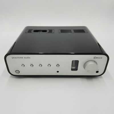 Peachtree Audio iDecco Class A Tube Amplifier DAC w/ Pure Digital iPod ...