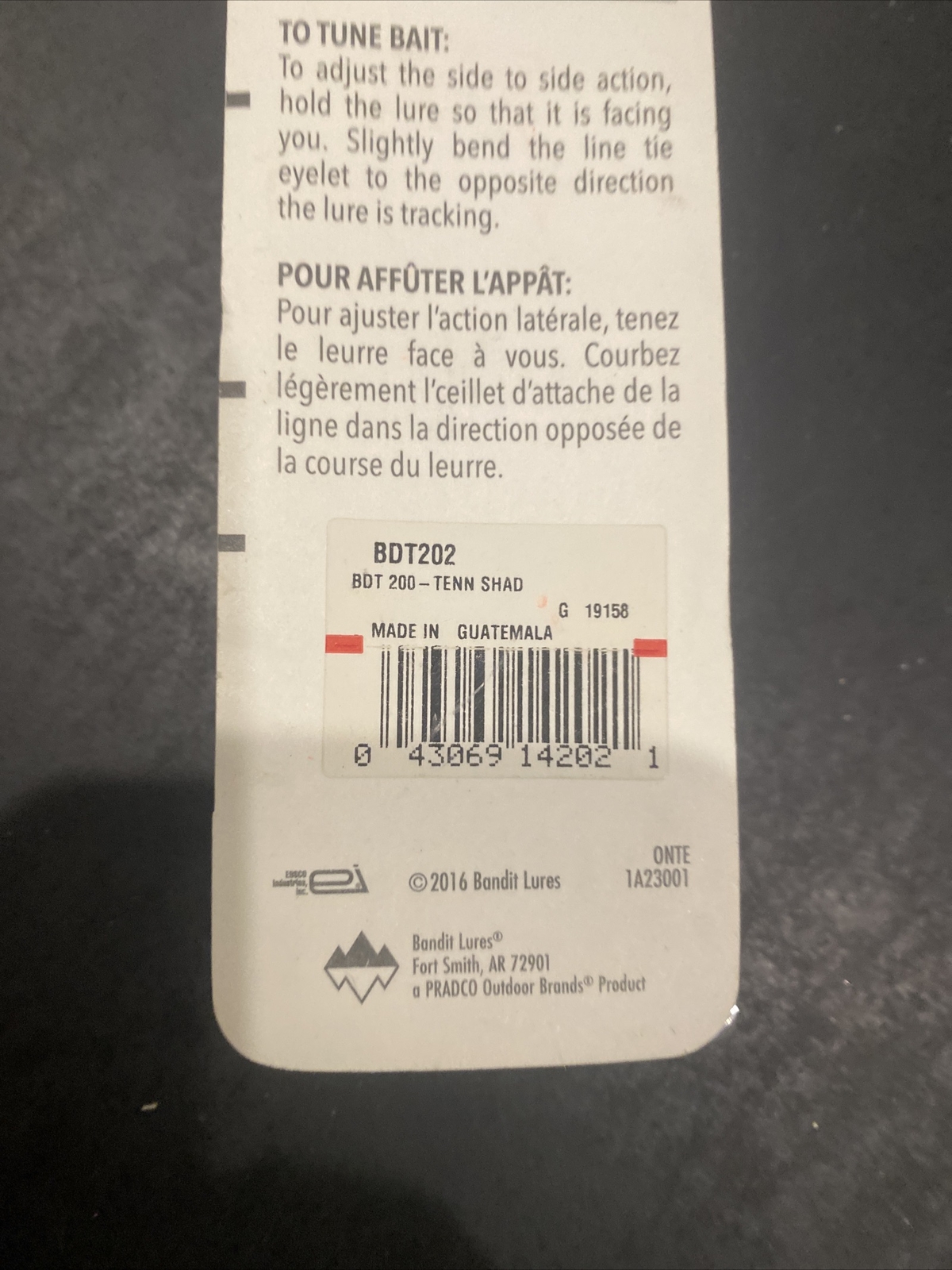 Bandit 200 Series BDT 202 Tenn Shad *** | eBay