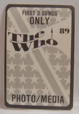 THE WHO / ROGER DALTREY / PETE TOWNSHEND - ORIGINAL CLOTH TOUR ...