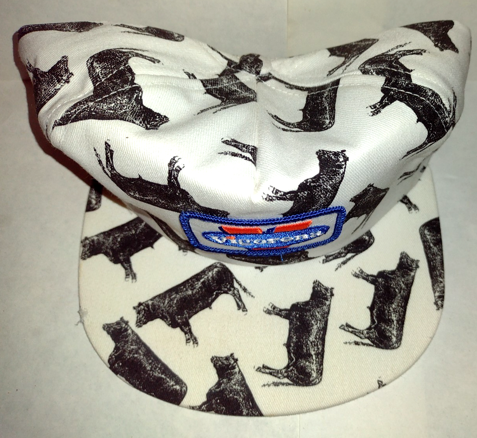 Vigorena Feed Vintage Trucker Snapback Hat Cap All Over Print Black ...