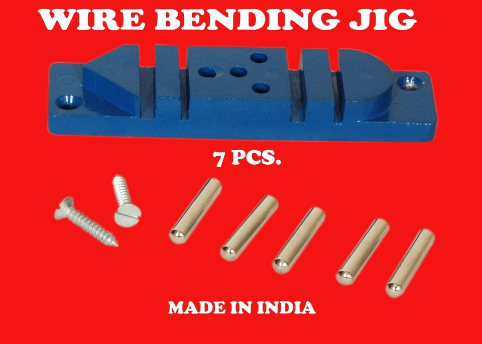 Heavy Wire Bending Table jig 7 pcs ,Size: 140 x 18 x 33mm | eBay