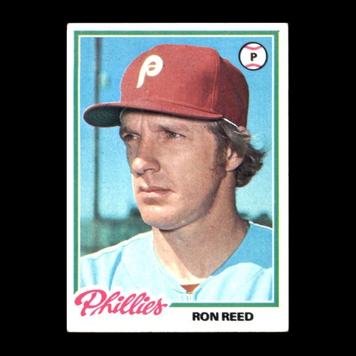 Ron Reed 1978 Topps Philadelphia Phillies #472 Set Break NICE! | eBay