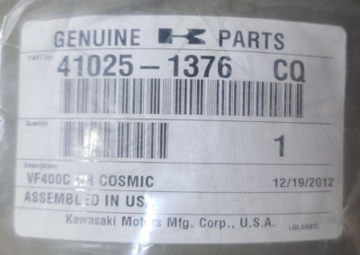 Kawasaki 41025-1376-CQ Rim, Rear Wheel 10x8.5 Gray Genuine OEM New | eBay