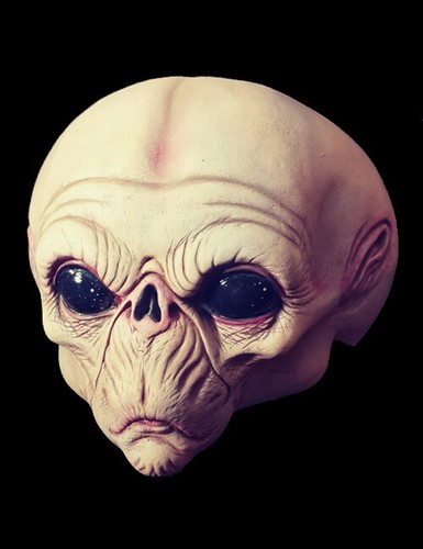 Roswell Alien Flesh colored Visitor Halloween Mask | eBay