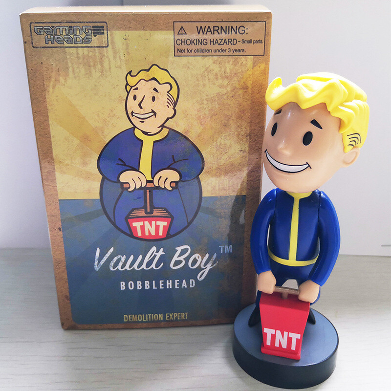 Fallout 4 Vault Boy Bobblehead Gaming Anime Figures Toys Series ...