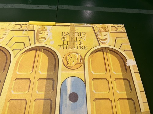 Vintage Barbie 1964 Little Theatre Stage & Backdrops | eBay